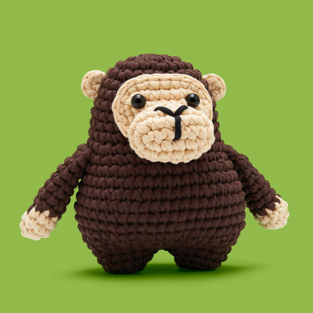 Coco the Ape Crochet Kit | The Woobles