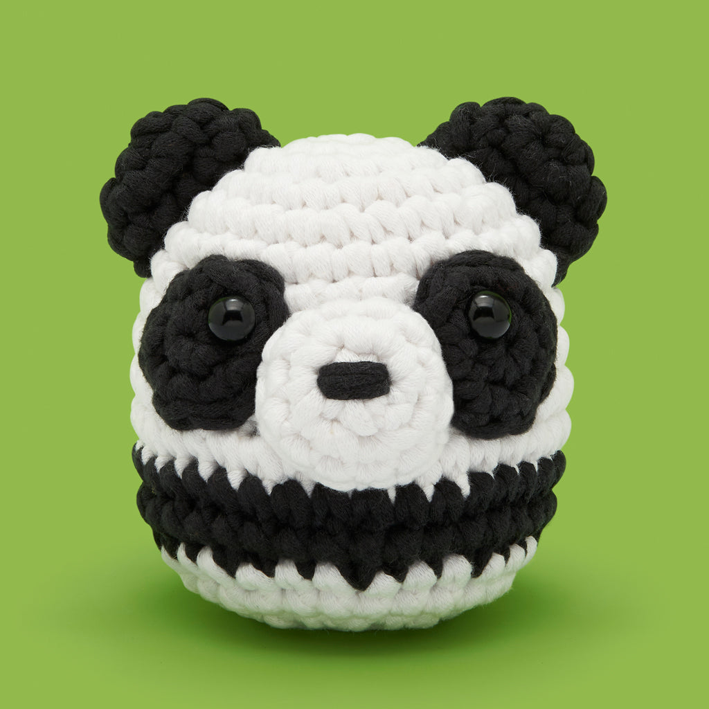 Panda Crochet Kit for Beginners | The Woobles