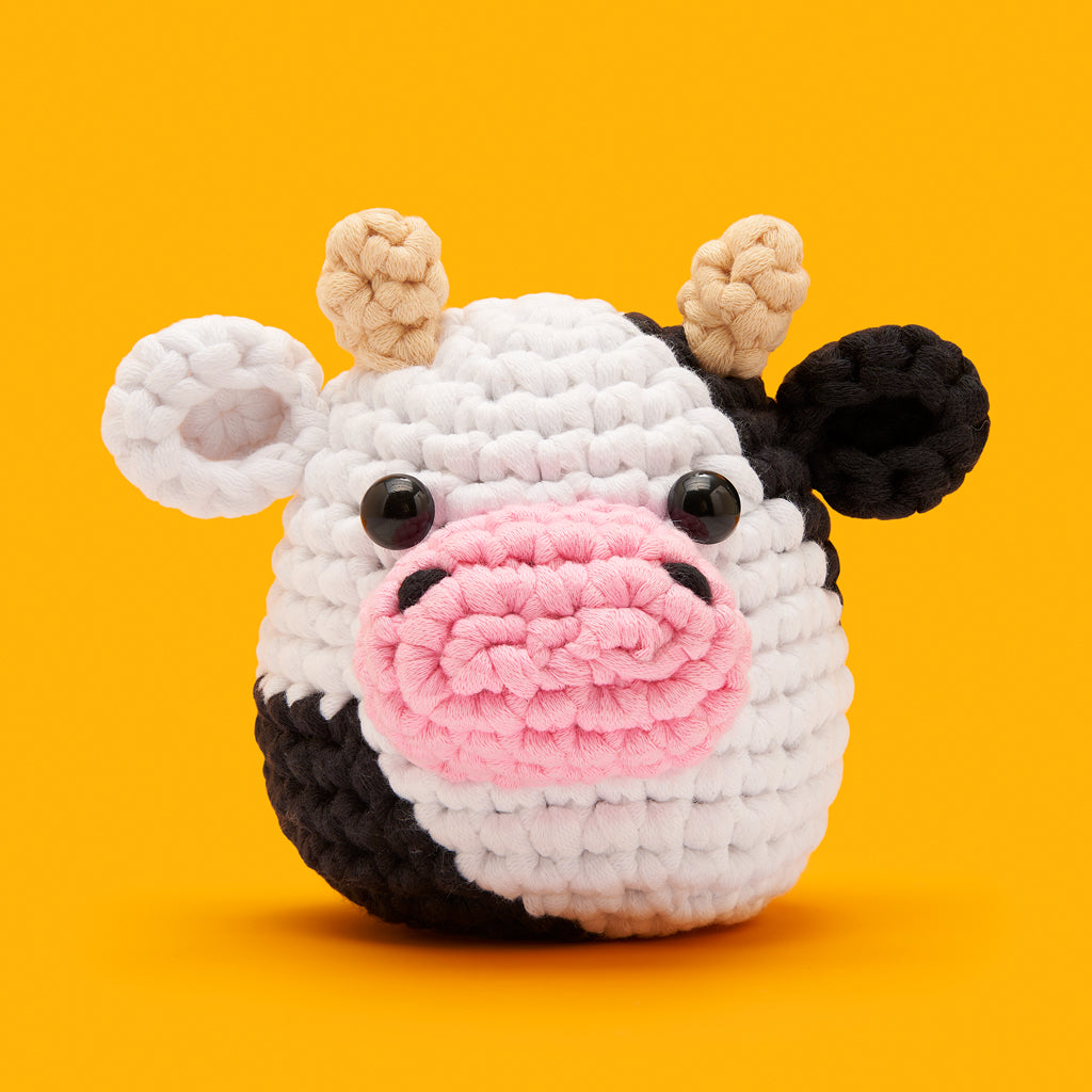 Cow Crochet Kit | The Woobles