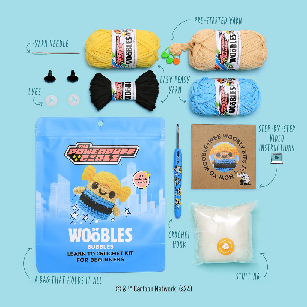Bubbles™ Crochet Kit for Beginners | The Woobles