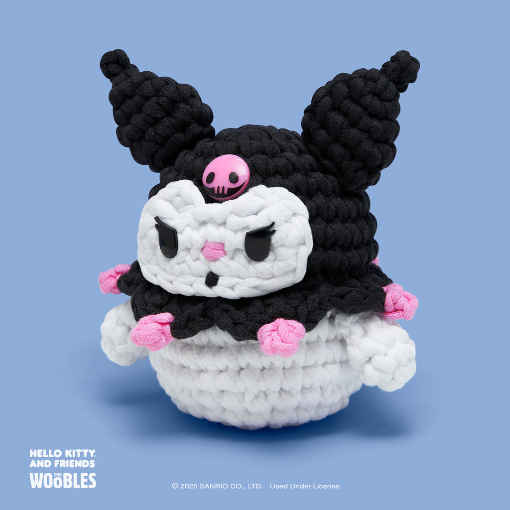 Kuromi™ Crochet Kit for Beginners | The Woobles