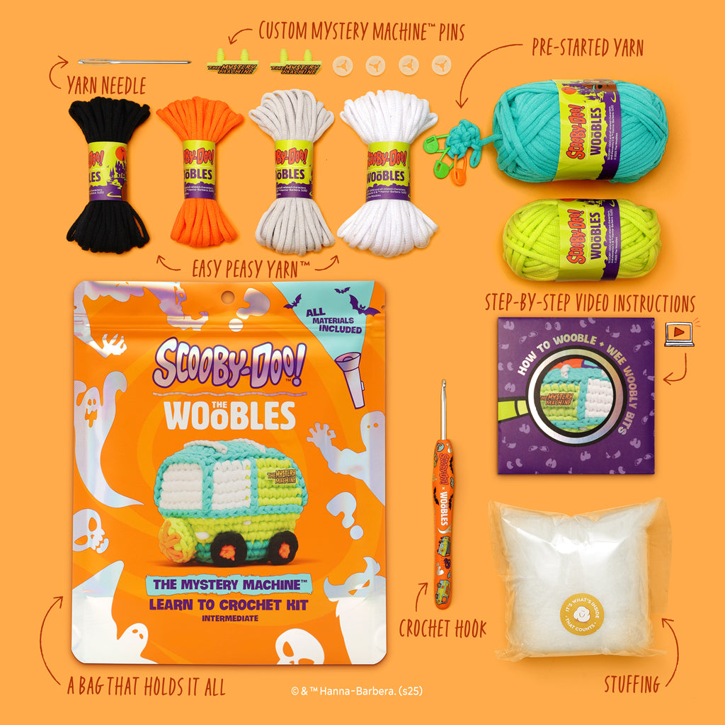 The Mystery Machine™ Crochet Kit | The Woobles