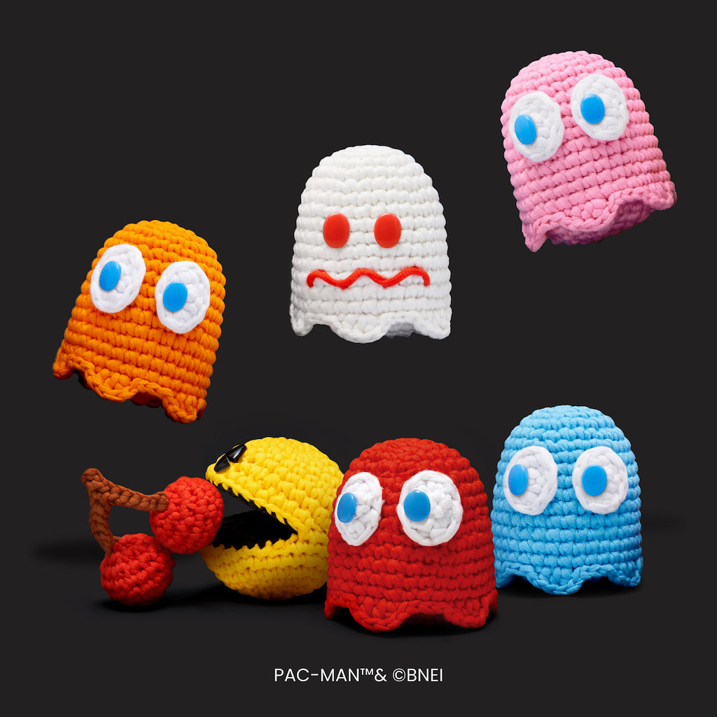 PAC-MAN-ificent Pals Crochet Kit Bundle | The Woobles