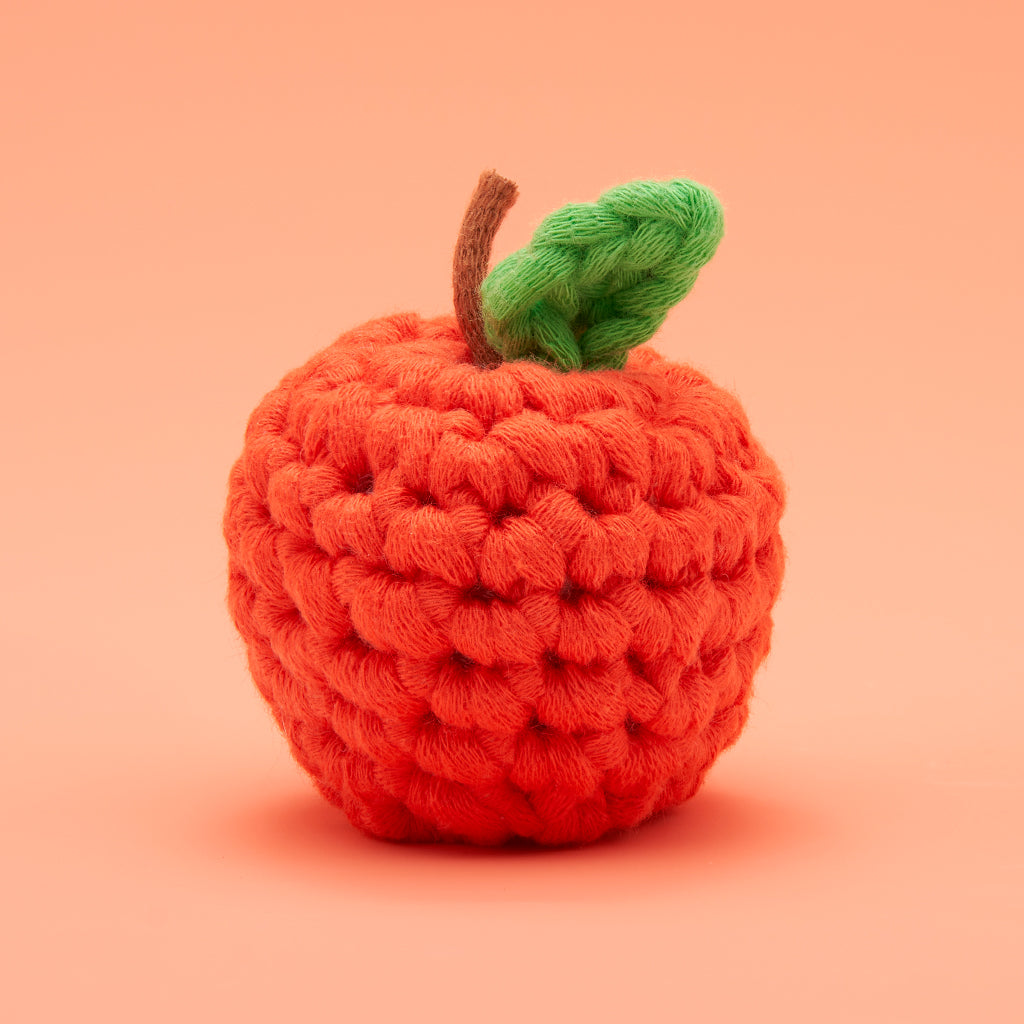 Tiny Apple Crochet Kit | The Woobles