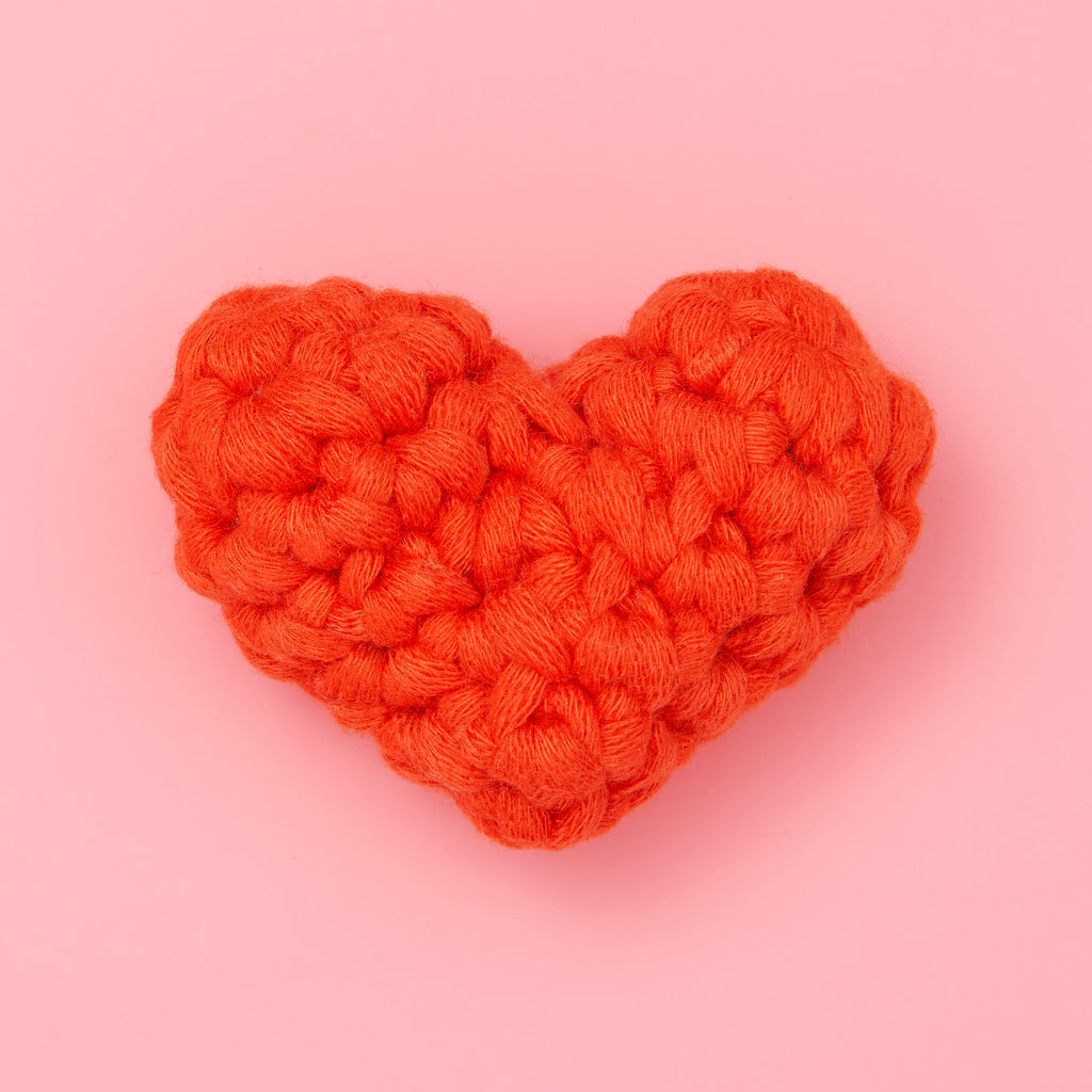 Tiny Heart Crochet Kit | The Woobles