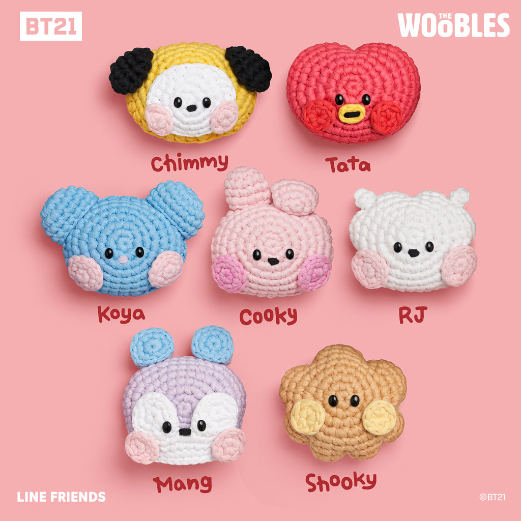 BT21 minini Donut Blind Bag Crochet Kit | The Woobles