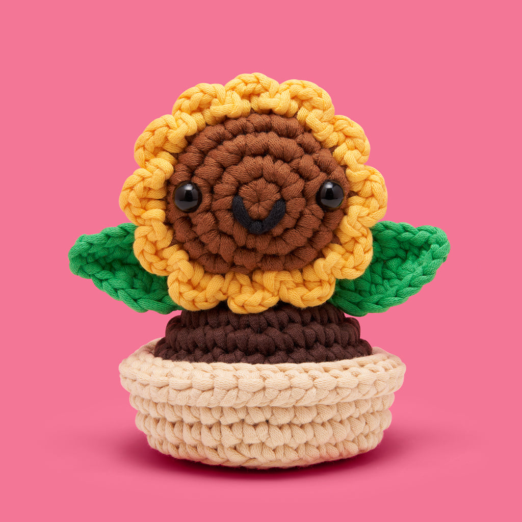 Ana the Sunflower Crochet Kit | The Woobles