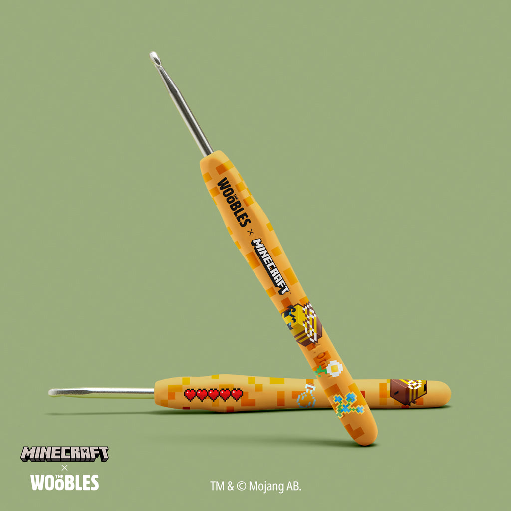 Minecraft Bee Crochet Kit for Beginners | The Woobles