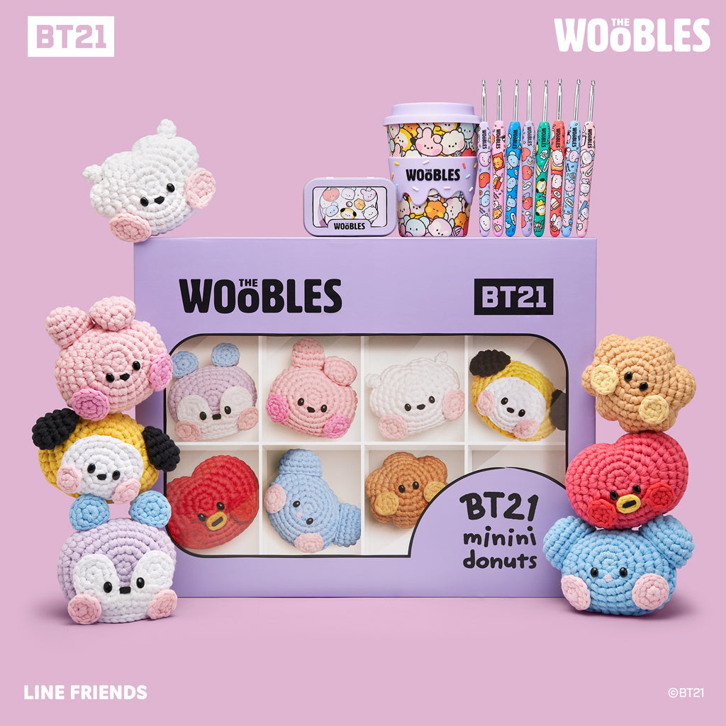BT21 minini Donut Collector’s Box – The Woobles