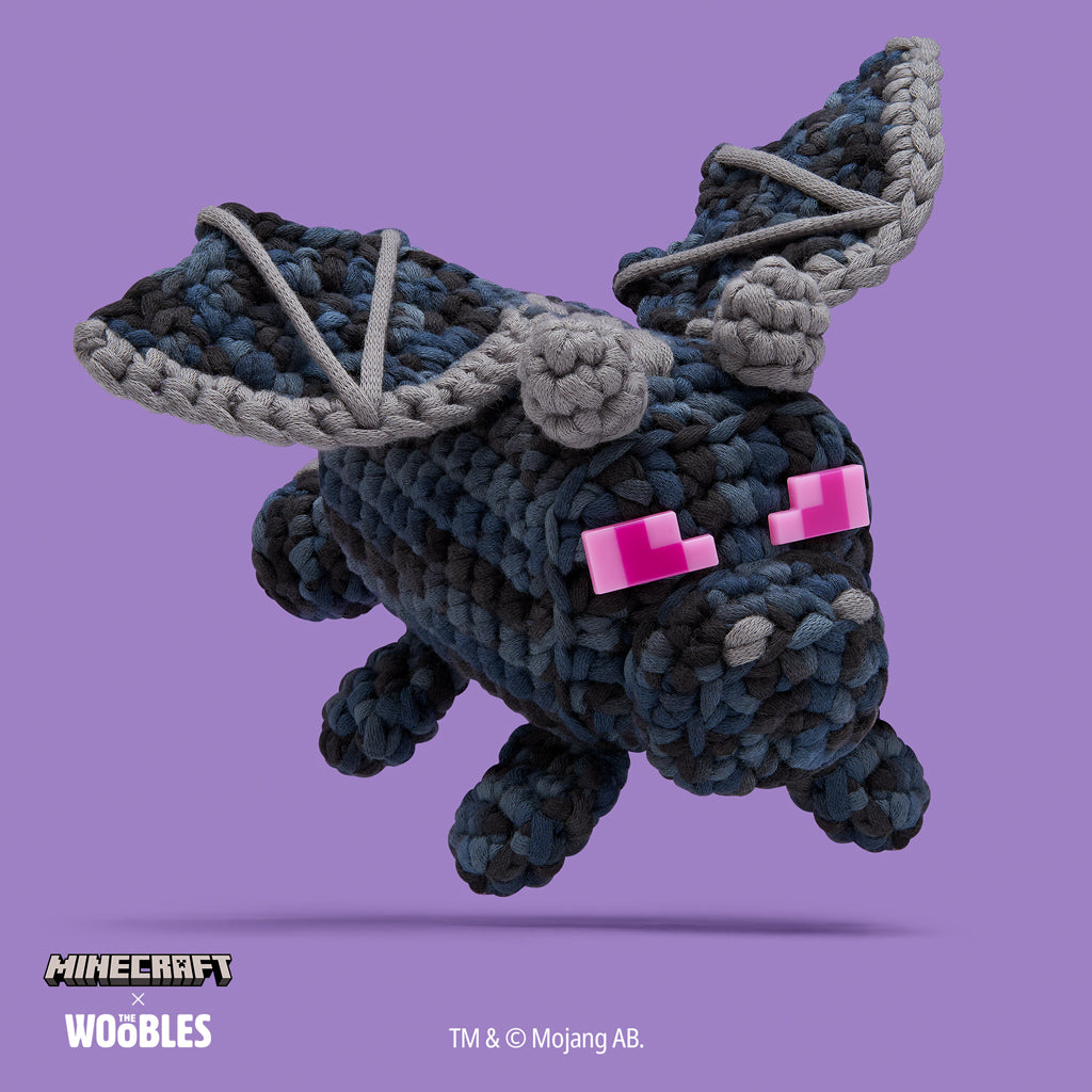 Minecraft Ender Dragon Crochet Kit for Beginners | The Woobles