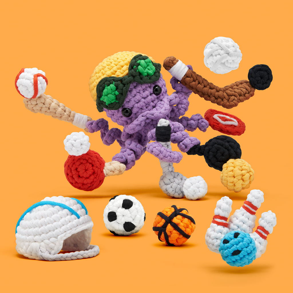 Tiny Football Helmet Accessory Kit | The Woobles