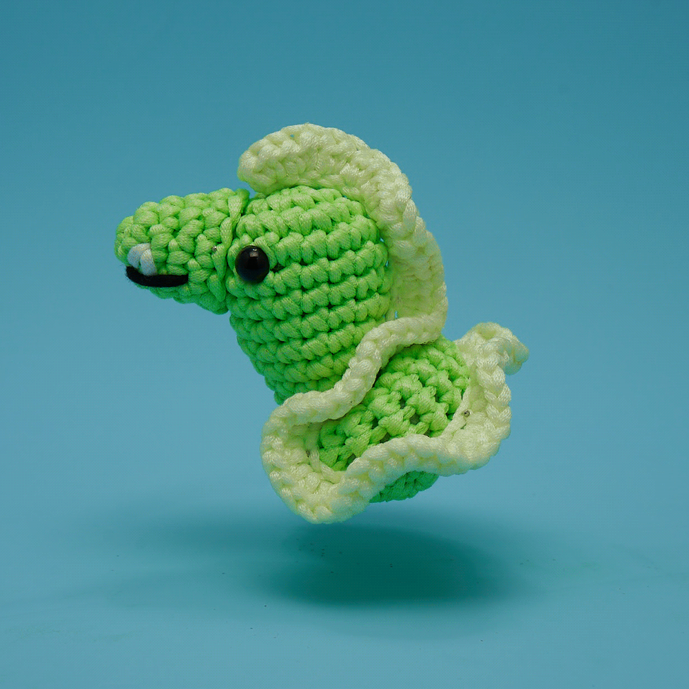 Murphy the Electric Eel Crochet Kit | The Woobles