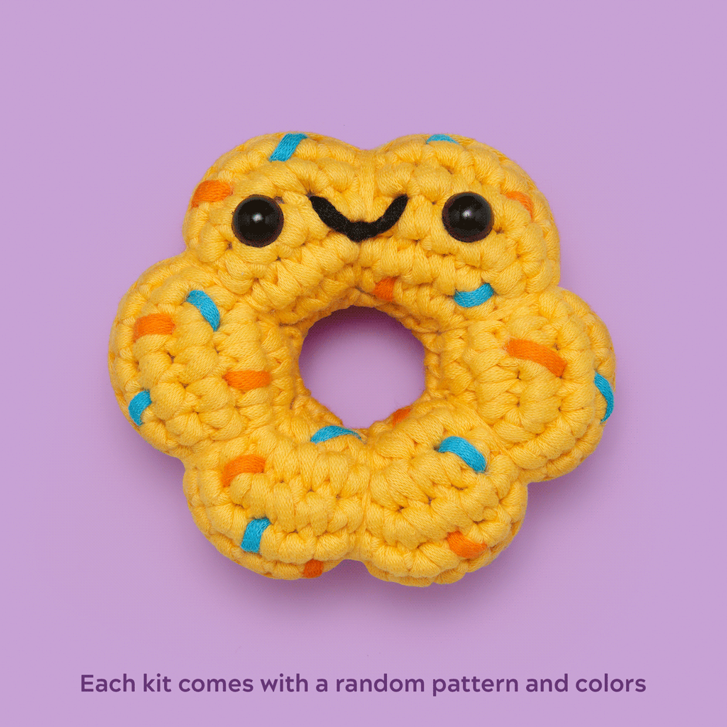 Mystery Donut III Crochet Kit | The Woobles