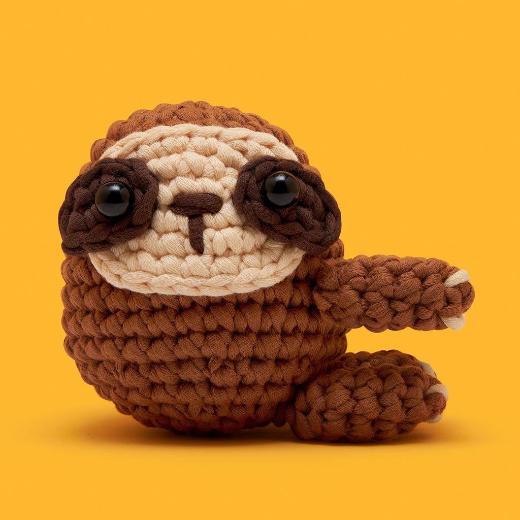 Sam the Sloth Crochet Kit | The Woobles