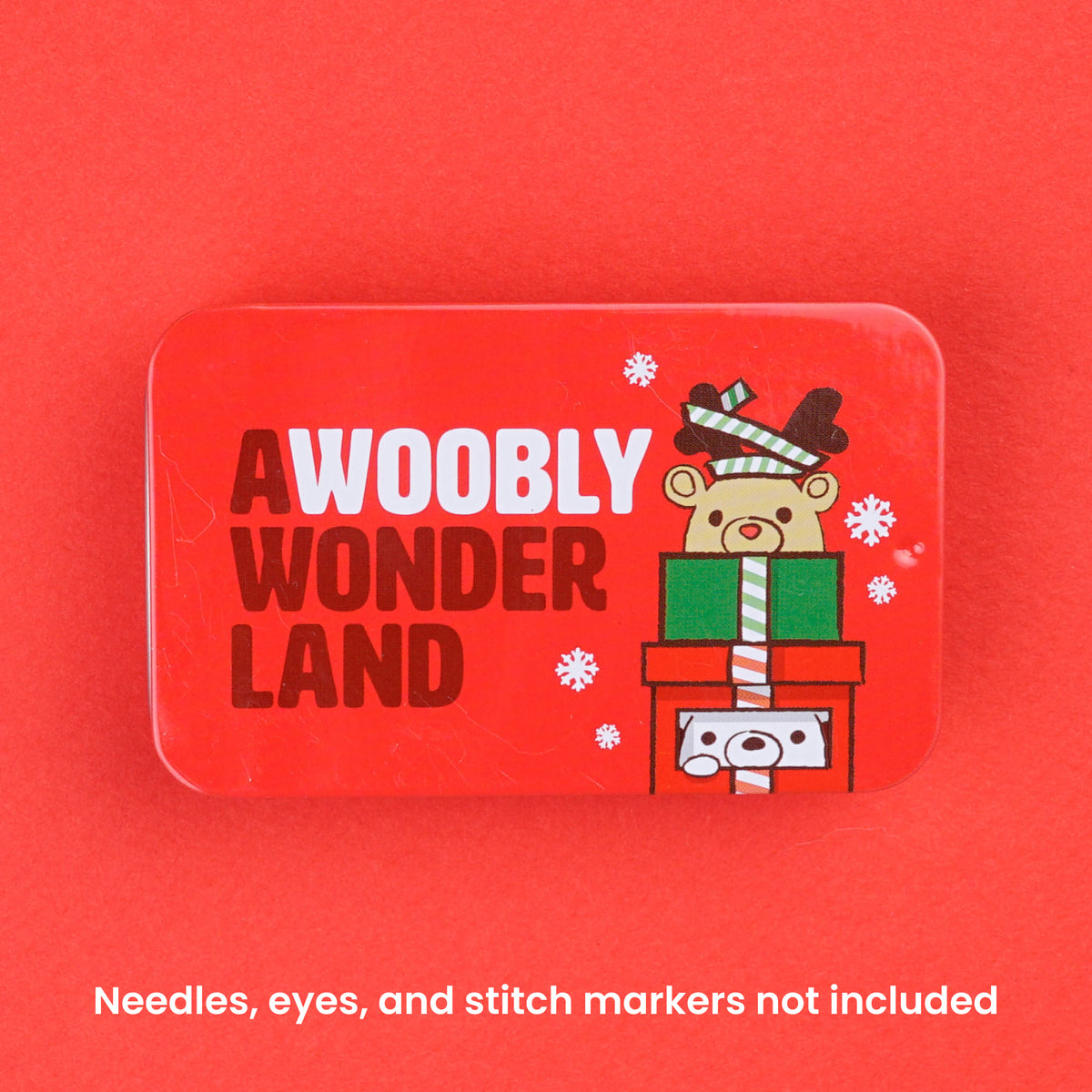 Woobly Wonderland Crochet Accessories Tin | The Woobles